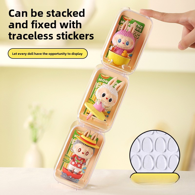 Display Boxes Figures Display Case Stackable Blind Box for Collectibles ...