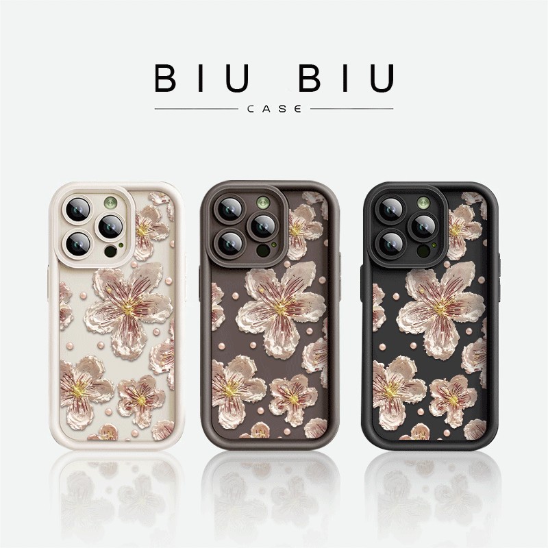 Phone Case Flower pattern Iphone 11 13 15 12 14 pro max xr 6 7 plus xs ...