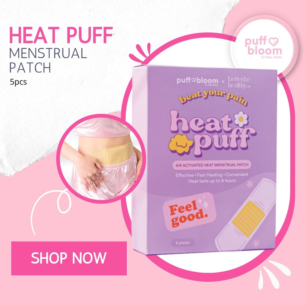Puff and Bloom Heat Puff - Air Activated Heat Menstrual Patch | 5 ...