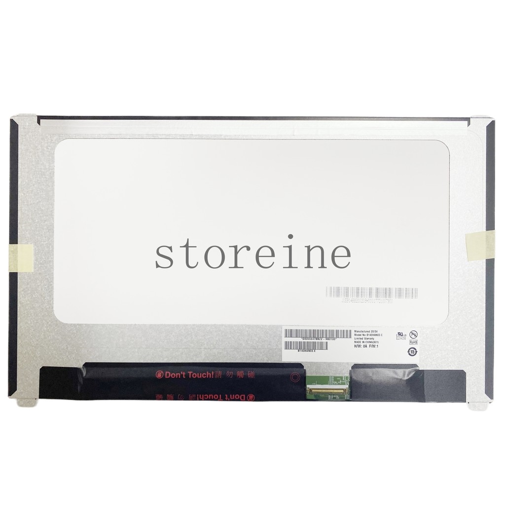 B140HAN03.E 14.0'' 1920*1080 EDP 40 Pins Laptop LCD Screen Panel ...