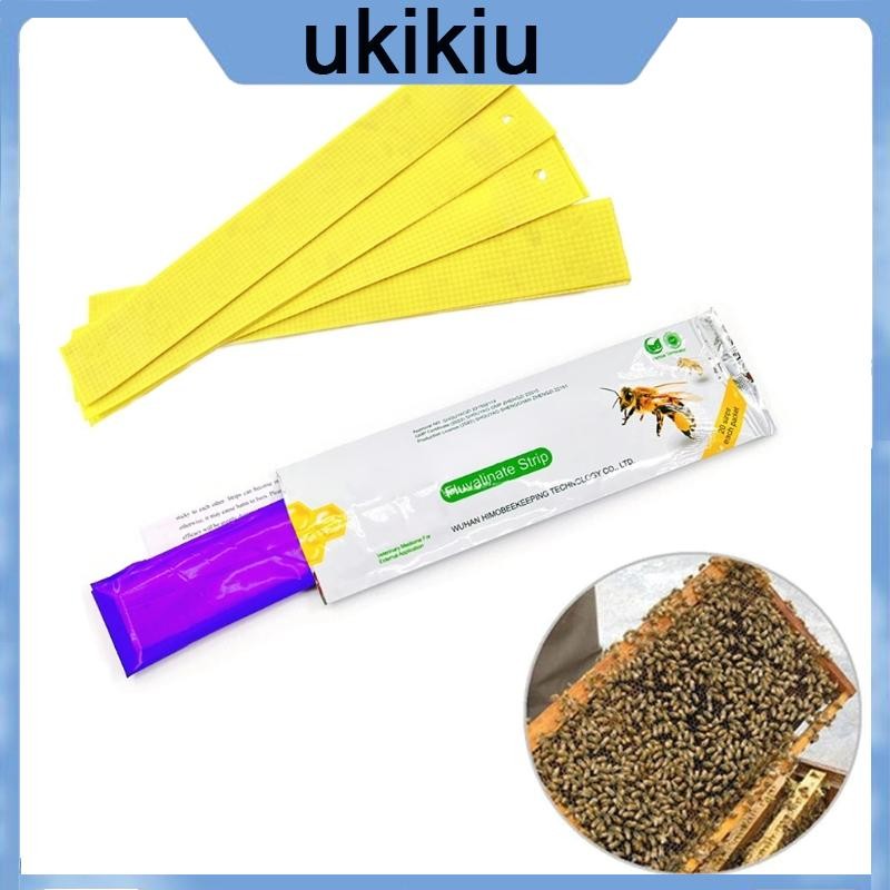 UKI 20pcs bag Varroa Strips Bees Mites Killers Treatments Tool ...
