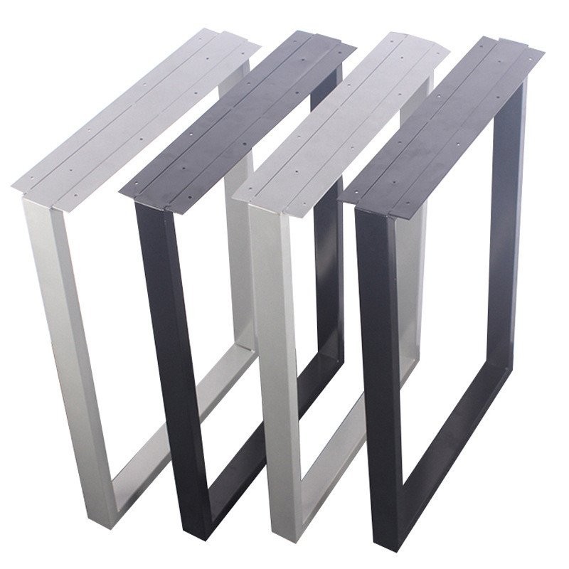 Wooden Desk Table Leg Steel Frame Iron Table Tripod Support Metal Bar ...