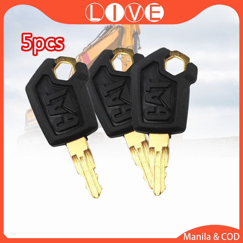 New 5PCS Heavy Equipment Ignition Loader Dozer Key For Caterpillar ...