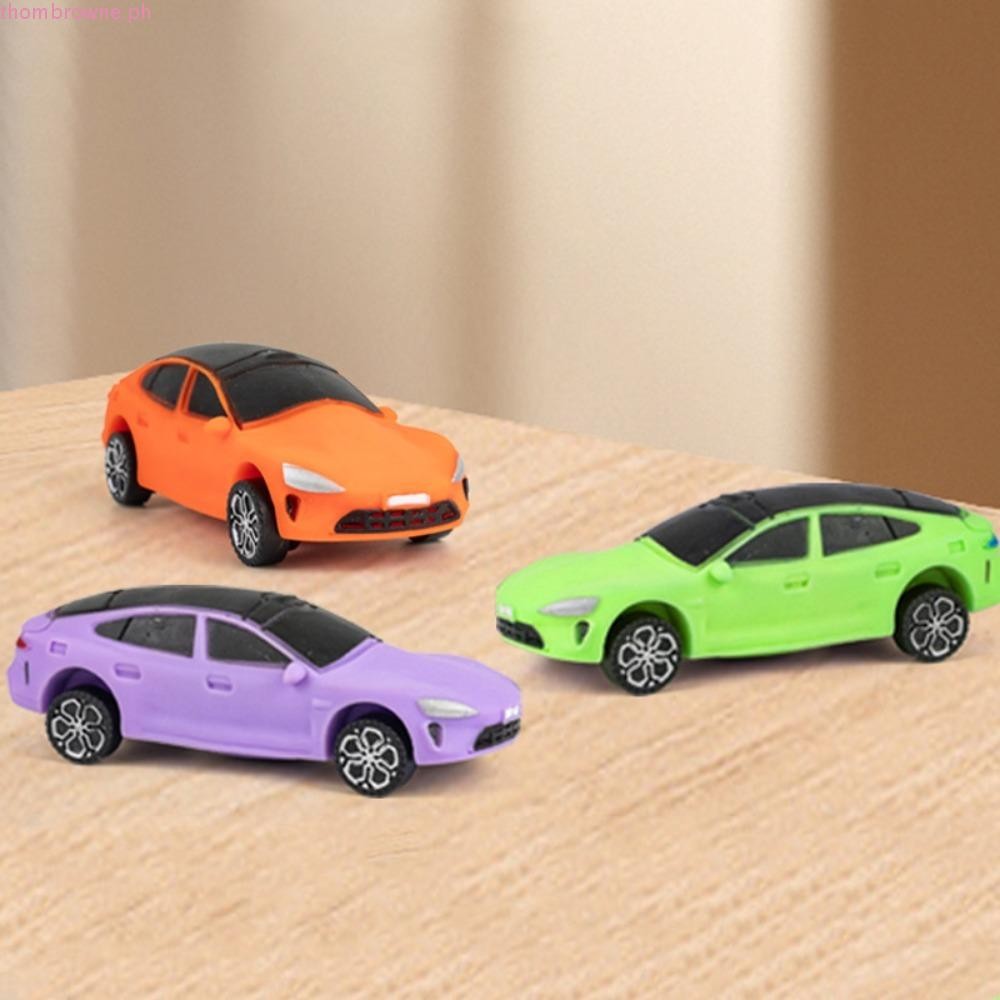 THOMBROWNE Simulation Car Squeeze Toy, Soft Stretchable with Wheel ...