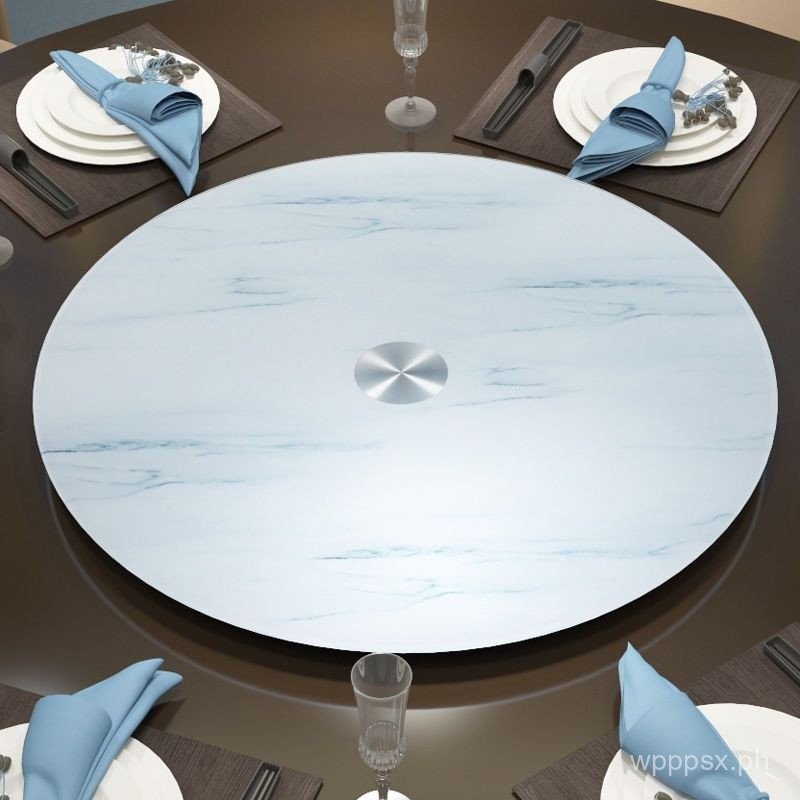 Household Dining Table Thickened round Table round Table Turntable ...
