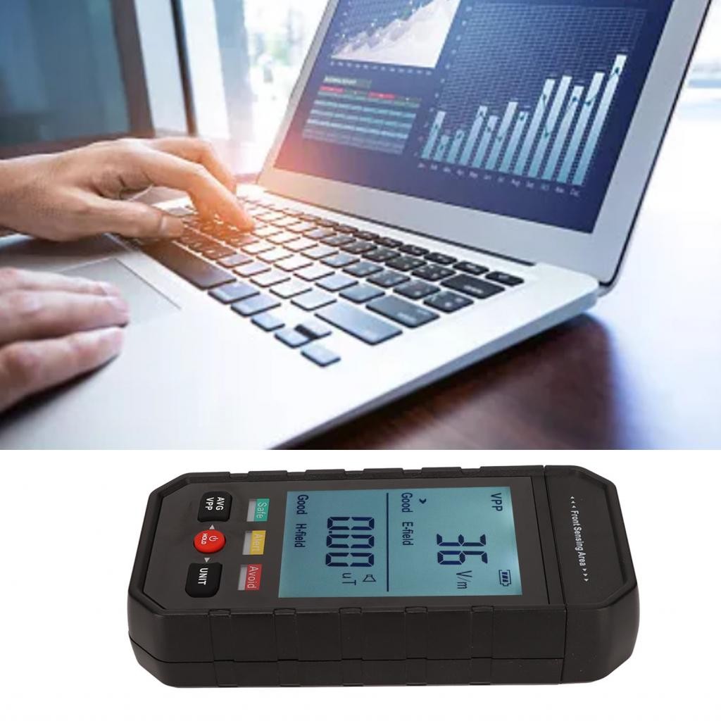 Dressit LCD Electromagnetic Radiation Detector Computer Phone | Shopee ...