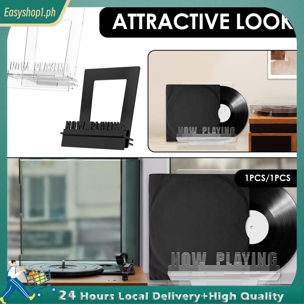 Now Playing Vinyl Record Stand Acrylic Record Display Stand Exquisite ...