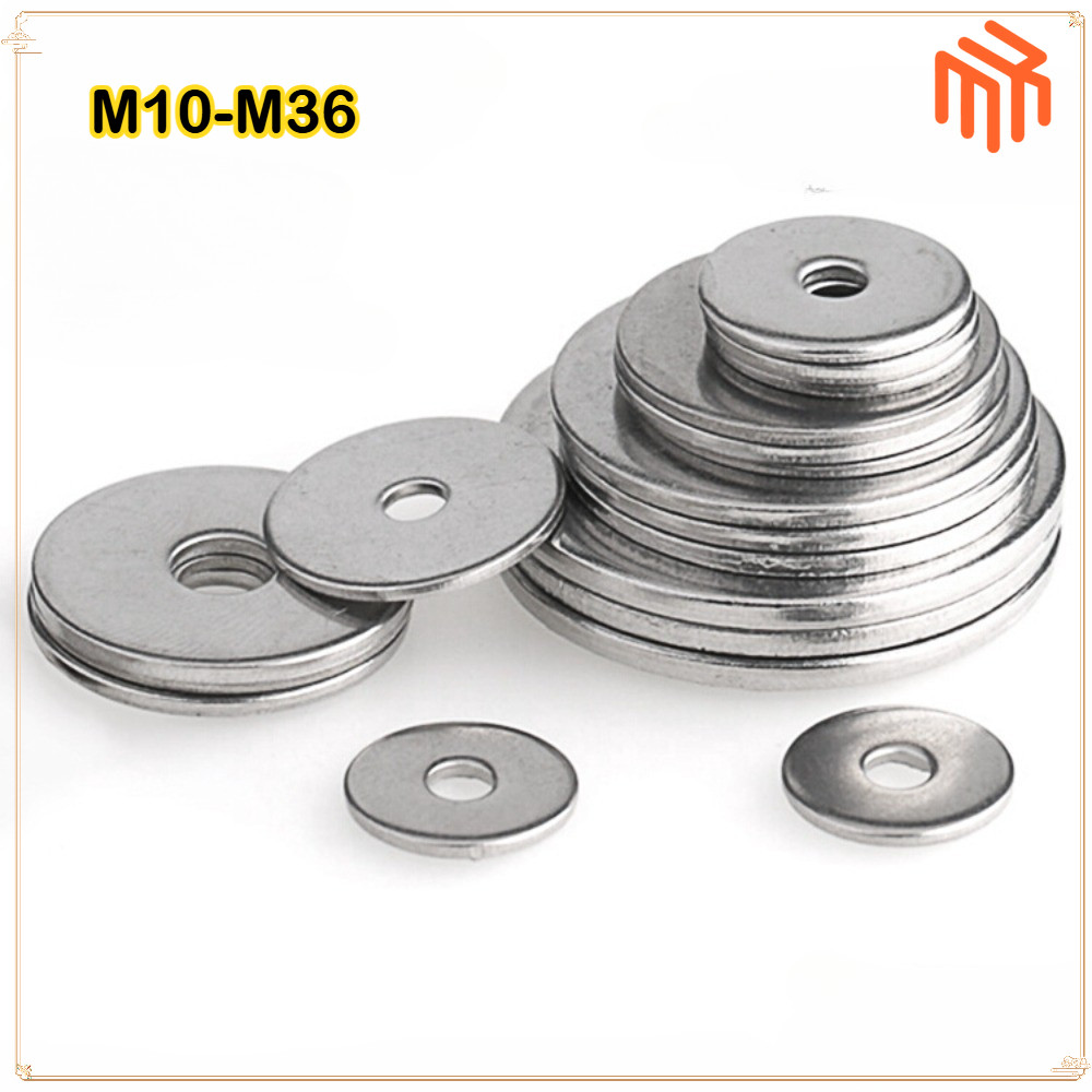 [MX2] M10-M36 Stainless 304 Plain Washer SS Steel Flat / 304 Stainless ...