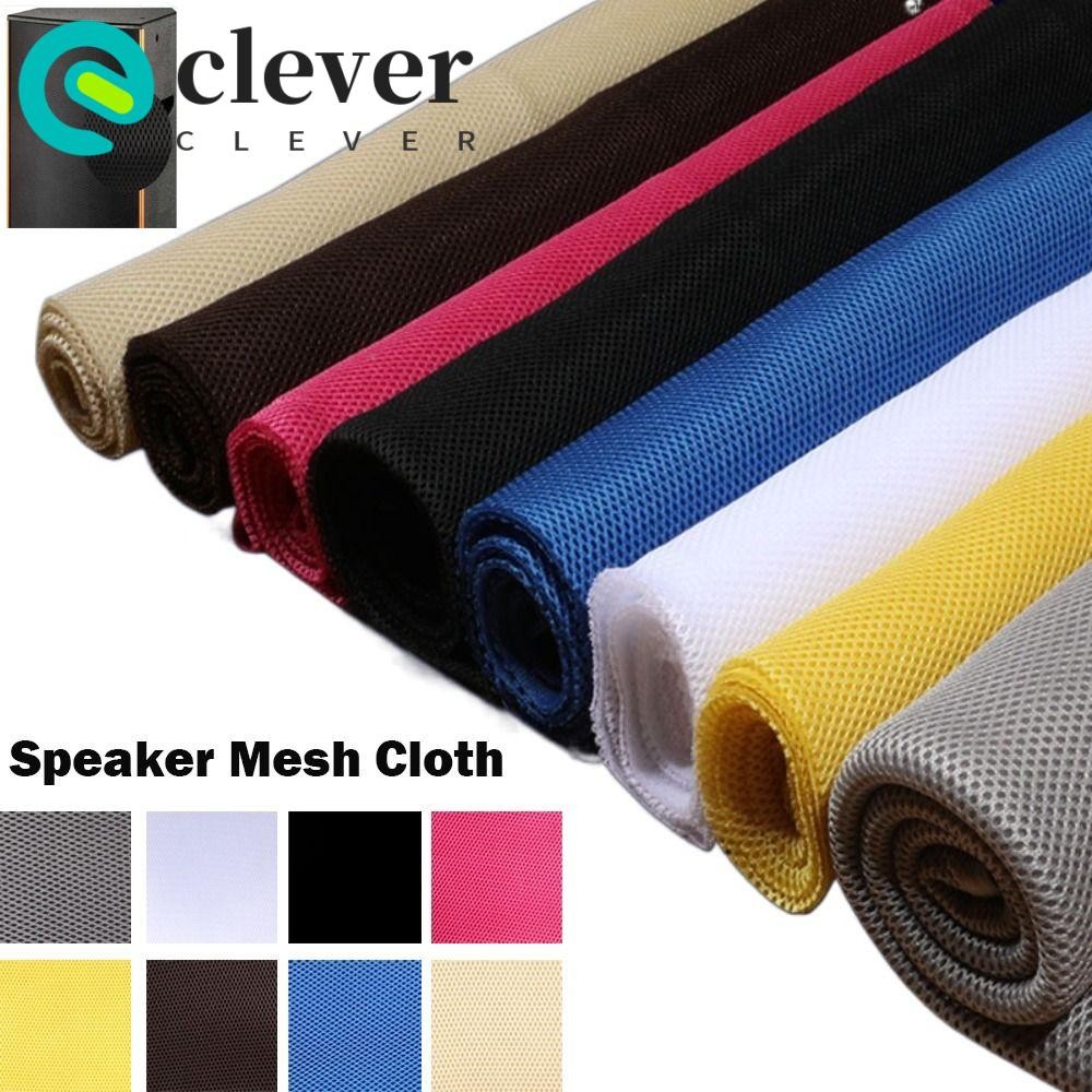 CLEVER Speaker Mesh Cloth, Anti-dust Breathable Speaker Grill Cloth ...