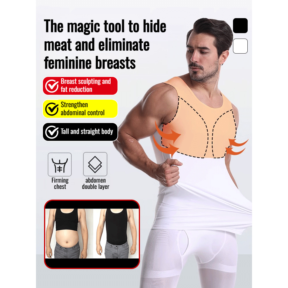Hide meat shaping tank top Shapewear wear close to the body tighten the ...