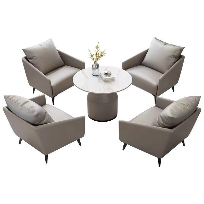 Reception Meeting Rest Area Small Round Table Hotel Table and Chairs ...