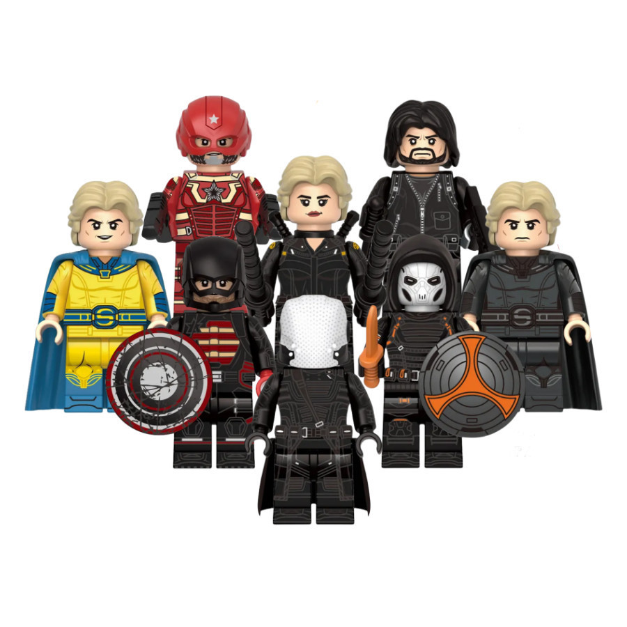 Superhero Action Figures Winter Soldier Ghost Yelena Void Taskmaster ...