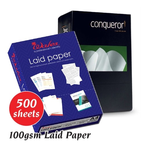 A4 100gsm Conqueror Laid Paper A4 Conqueror Paper Laid 100gsm Premium ...