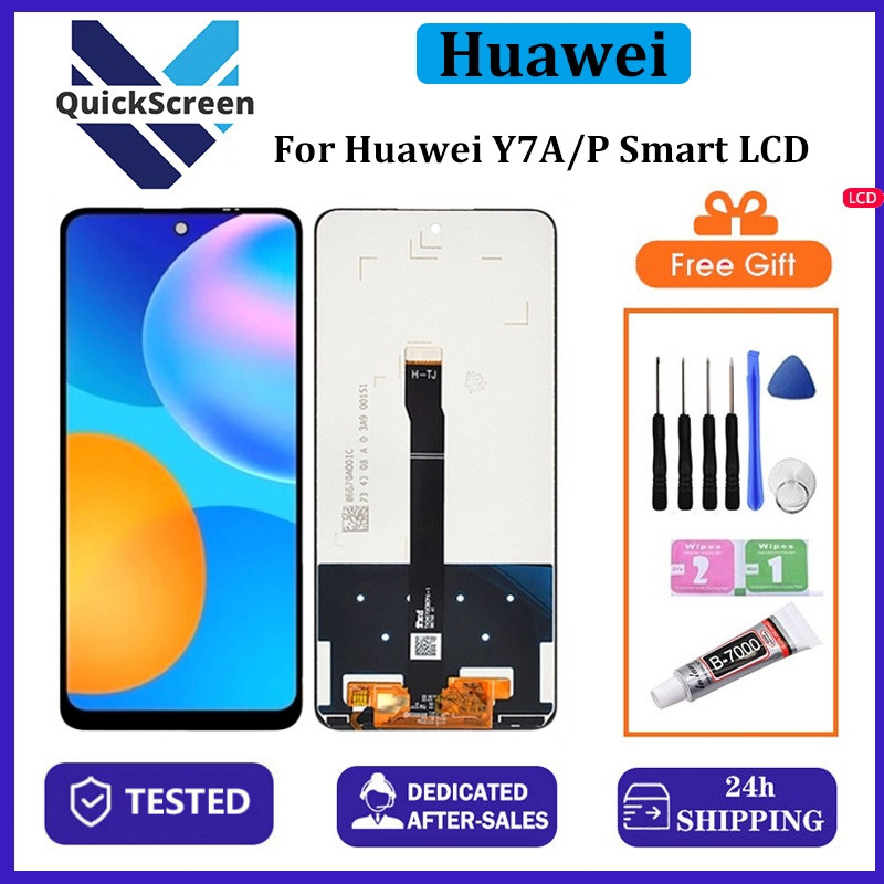 QS LCD With Frame For Hua//wei Y7A PPA-LX3 / P Smart 2021 / Honor 10X ...