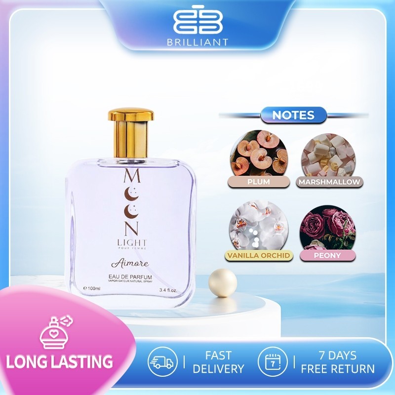 AIMORE MOON LIGHT LONG LASTING EAU DE PARFUME VAPORIST NATURAL SPRAY ...