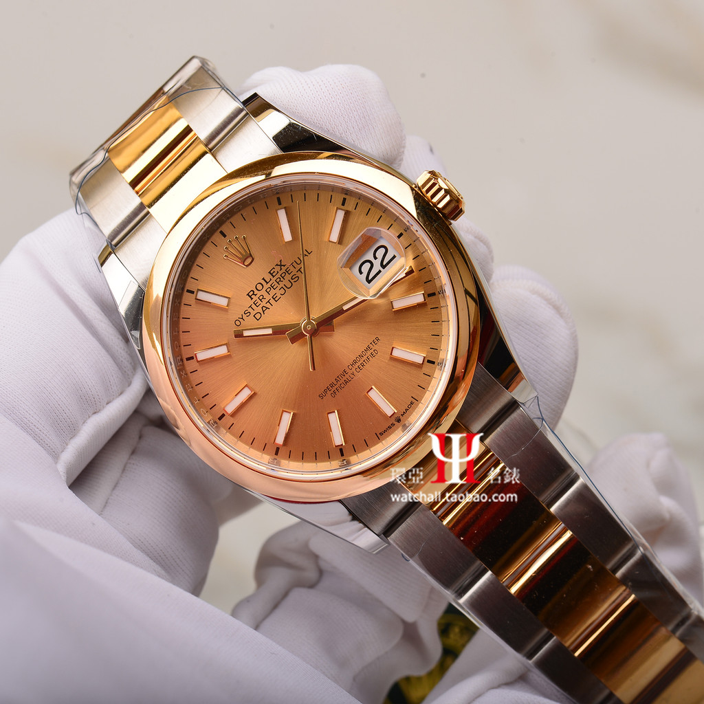 Rolex rolex Datejust Diary Type 36mm Gold Mechanical Watch126203 ...