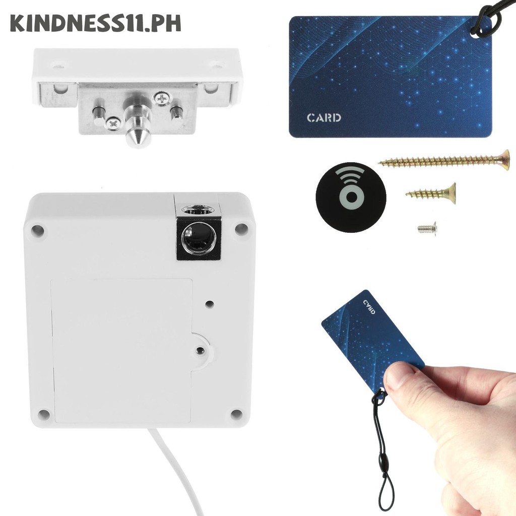 Hidden Smart Cabinet Lock Safe RFID Drawer Lock Keyless NFC Cupboard ...