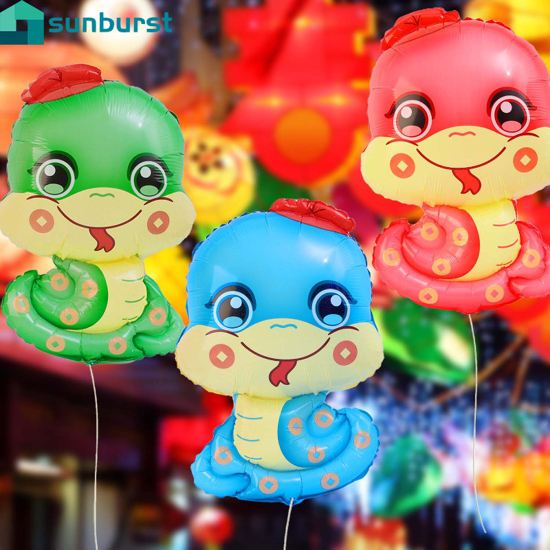 2025 Zodiac Snake Floating Balloon - New Year Home Decoration ...