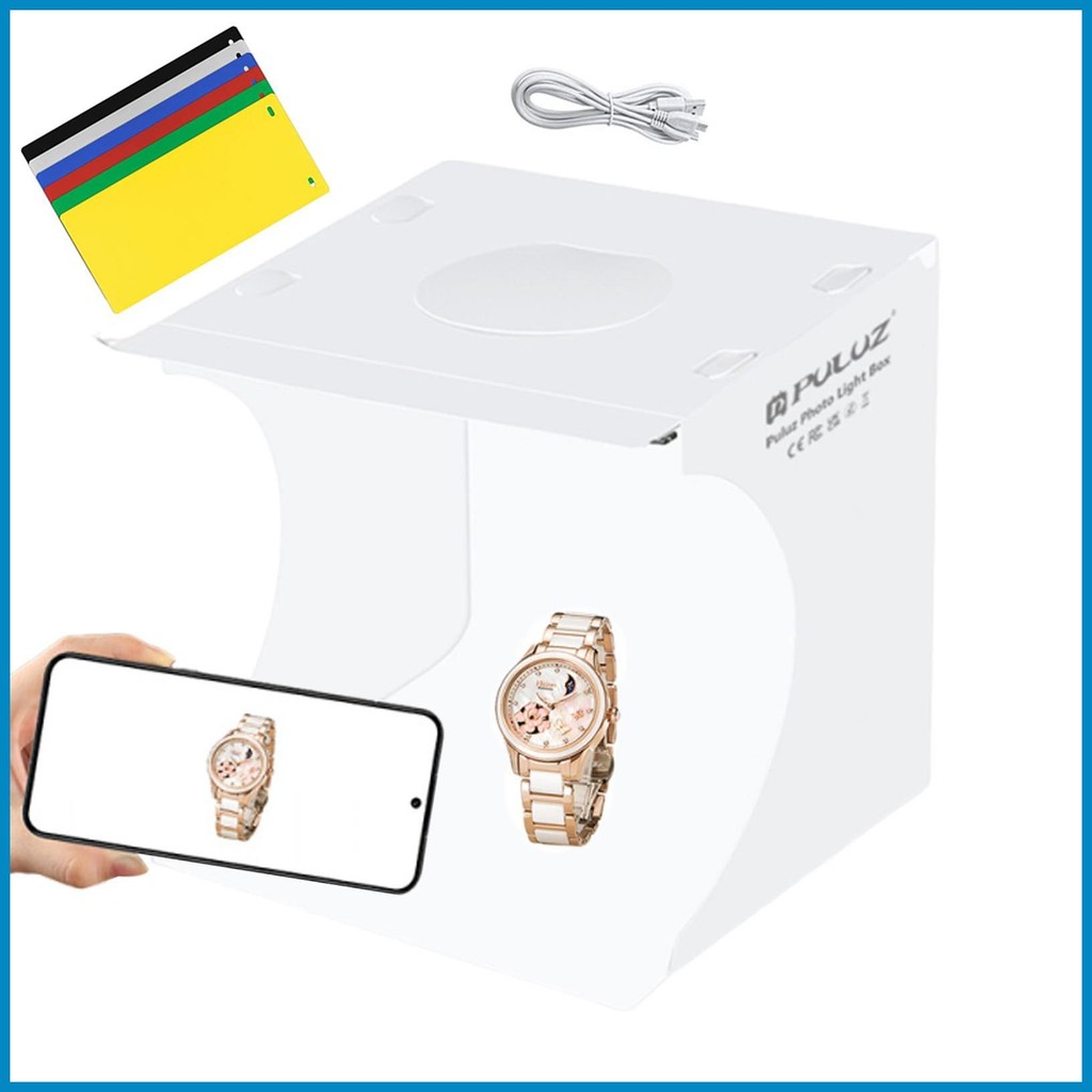 Photo Studio Light Box LED Lights Light Box Professional Foldable ...