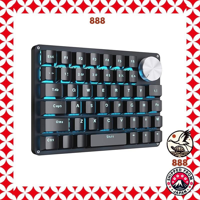 Koolertron rotating knob design one-handed keyboard. Macro, gaming ...