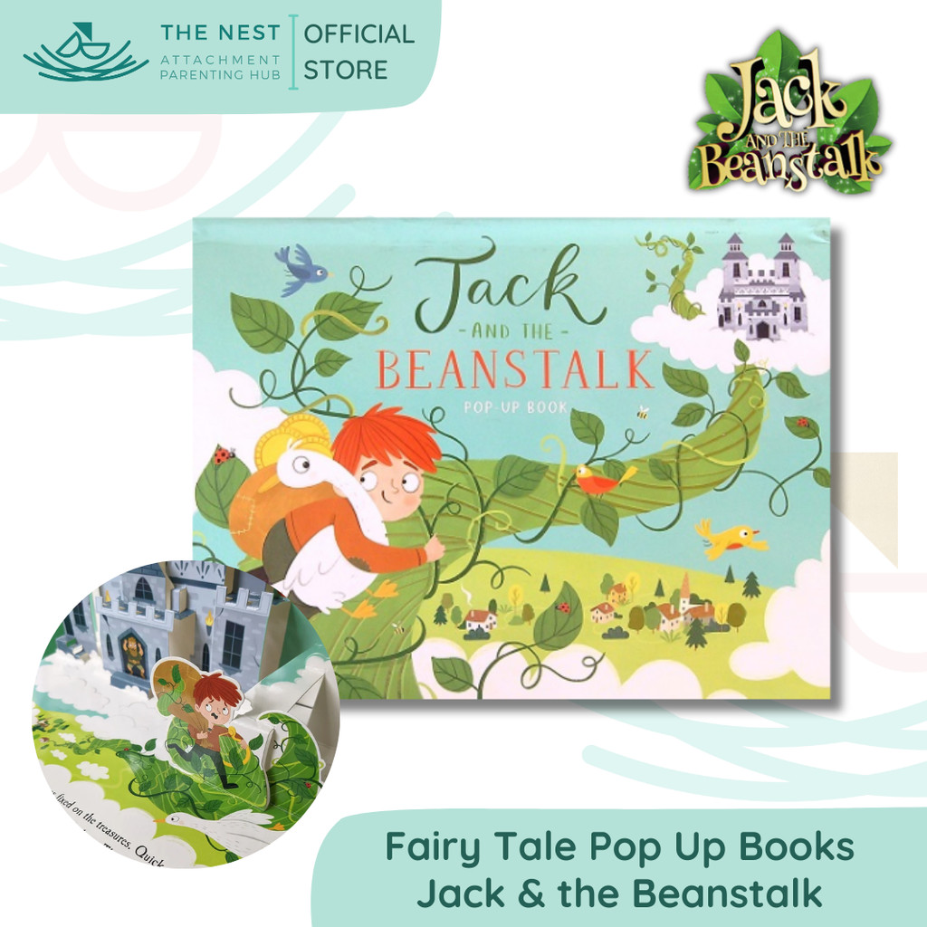 Fairy Tale Pop Up Books: Jack & the Beanstalk | Shopee Philippines