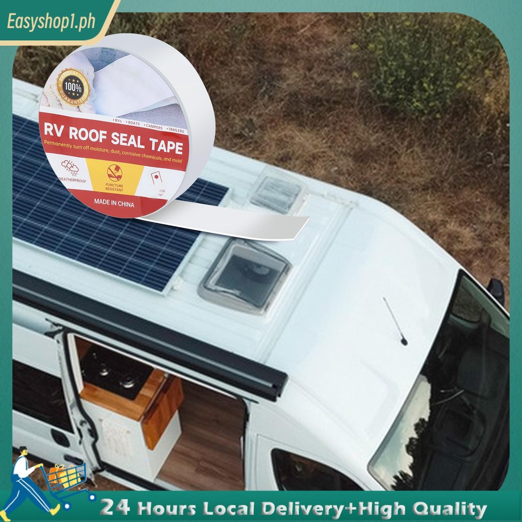 PVC RV Roofing Tape Sealant Roofing Camper Ceiling Repair Sealant for ...