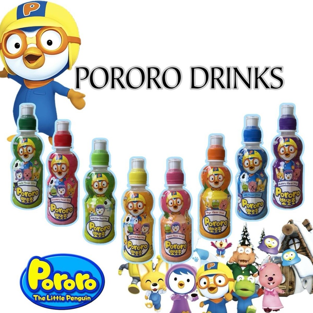 PALDO Pororo Drinks for kids 235ml Fun&Yum | Shopee Philippines