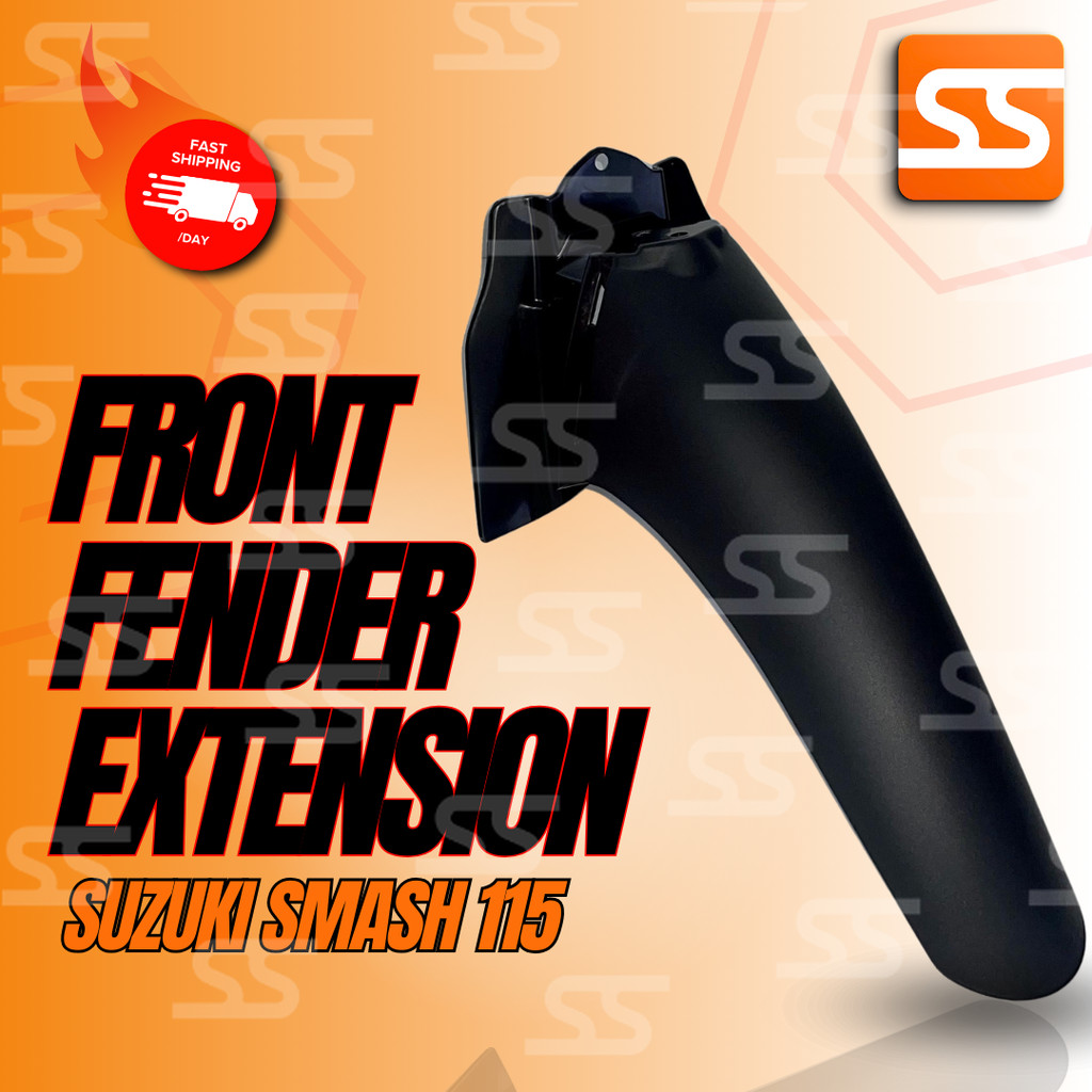 SUZUKI SMASH 115 FRONT FENDER EXTENSION GENUINE PART | Shopee Philippines