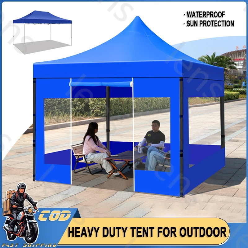 3x3M Retractable Tent Cottage Outdoor Tent Heavy Duty Tent for Car ...