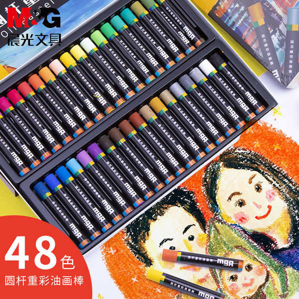 unbreakable crayons jumbo crayons for kids Chenguang Round Rod Heavy ...