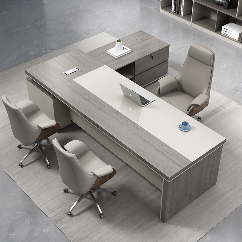 Office Desk Boss Desk Executive Desk Simple Modern Large Desk Office ...