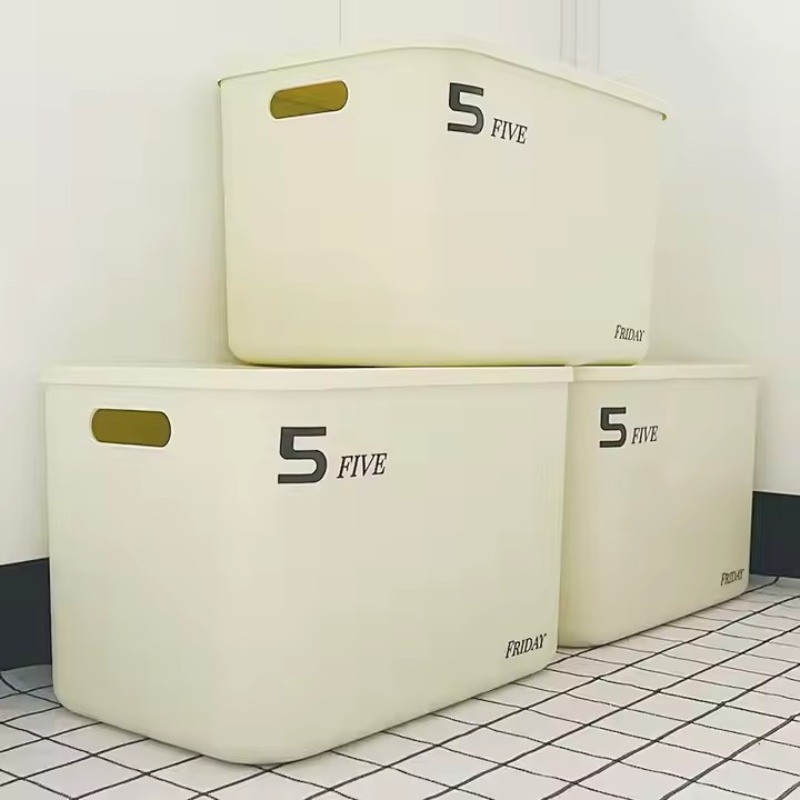 Moisture-Proof Plastic Storage Organizer Box Stackable Muji Style ...
