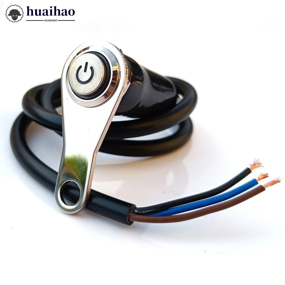 HUAIHAO 12V LED Motorcycle Switch ON-OFF Handlebar Headlight Adjustable ...