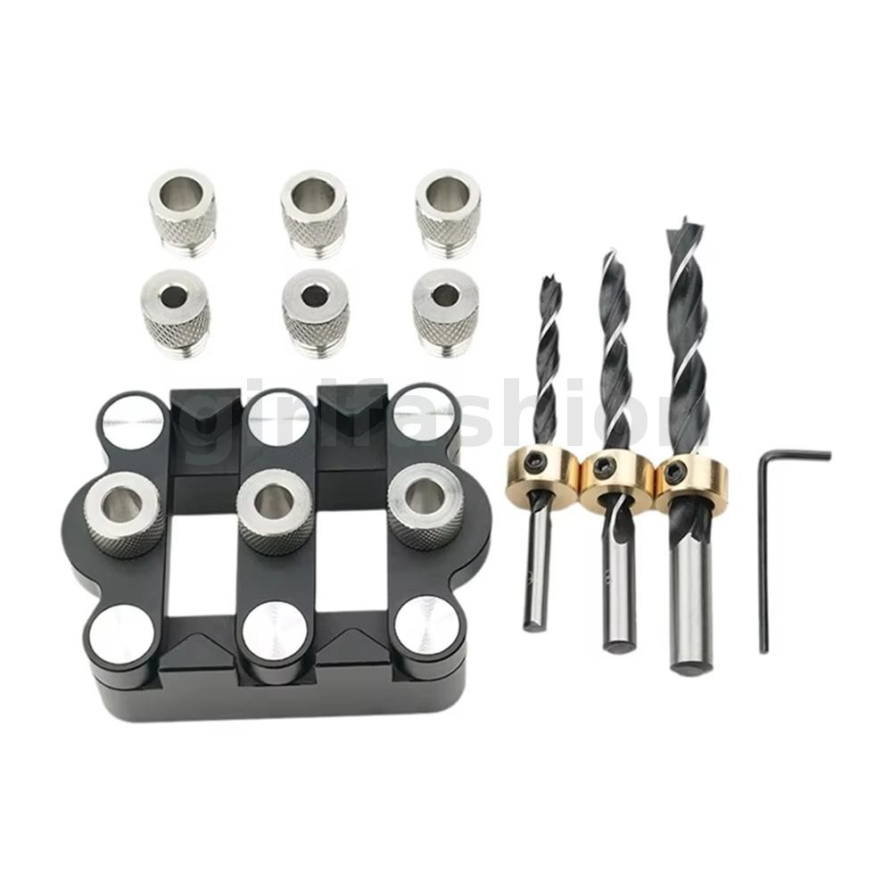 GANWEI Woodworking Self Centering Dowelling Jig 6/8/10mm Wood Tenon ...