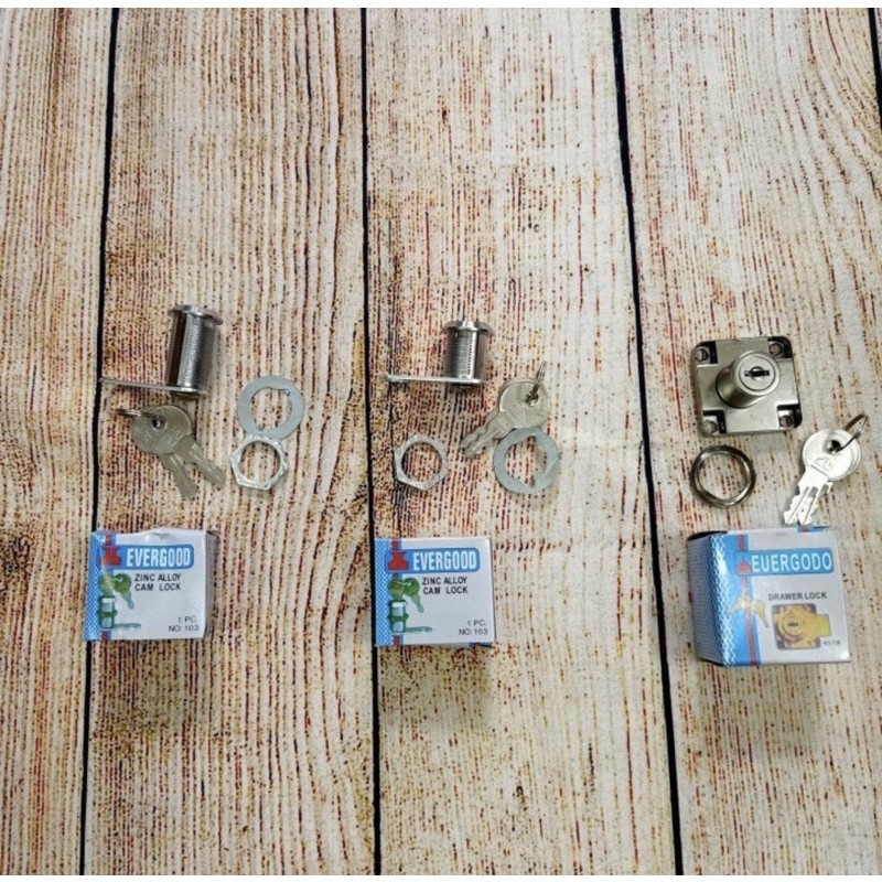 Cabinet lock, trunk lock with square shaft, long shaft, short shaft ...
