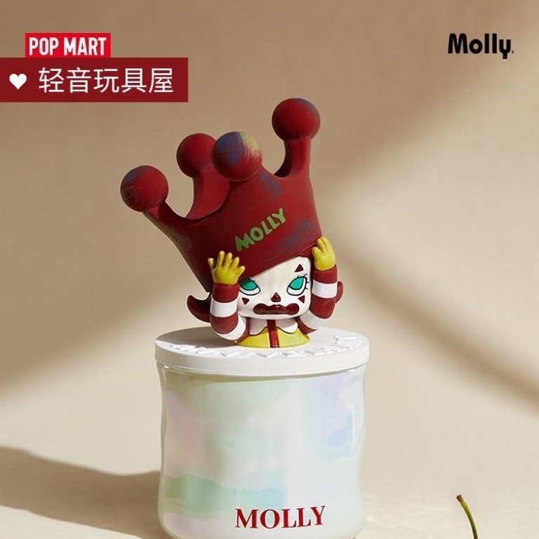 POPMART Pop mart MOLLY Anniversary Sculpture Classic Return2Series ...