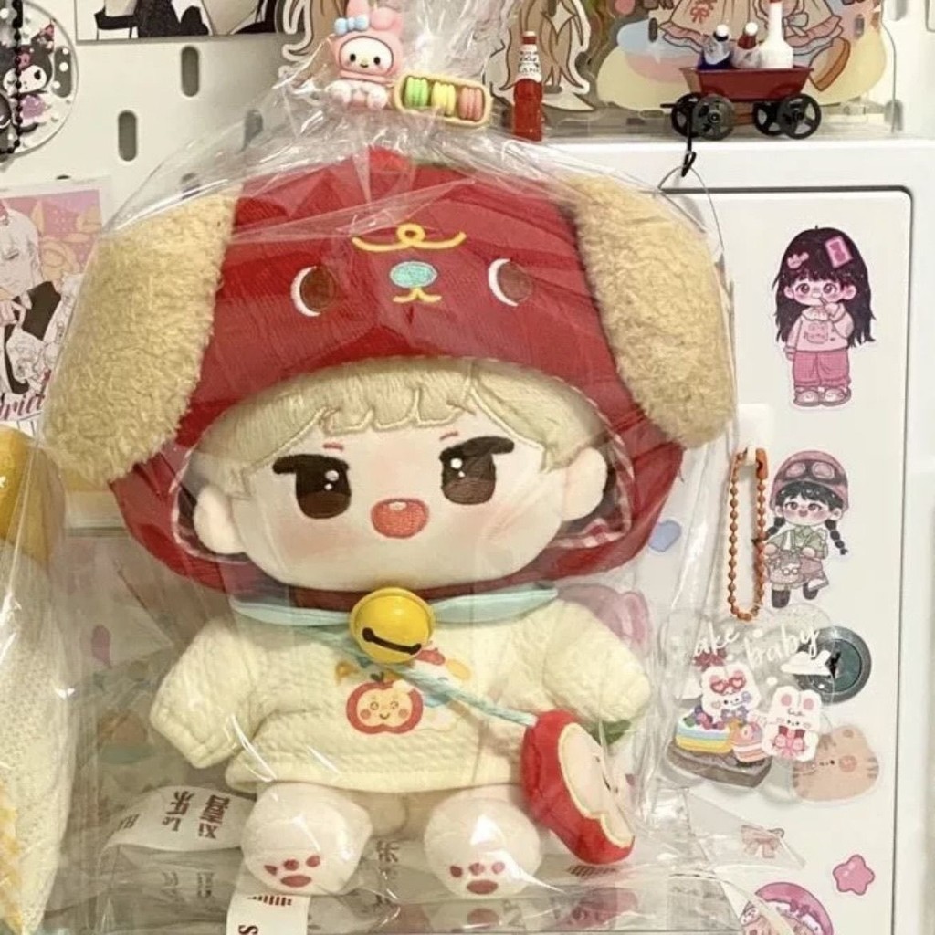 Ping Dog Canned Food Full Set 20cm Cotton Doll Baby Clothes | Shopee ...