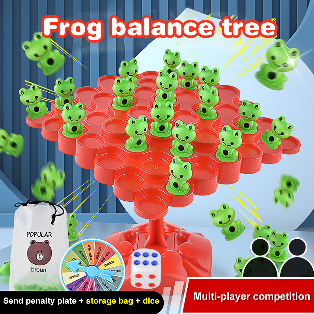 Frog Balance Tree Educational Parent-child Interaction Table Game ...