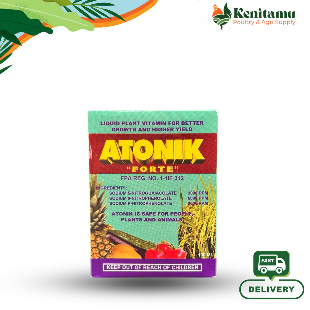 Atonik Forte Plant Vitamin - Growth & Yield Booster (100ml) | Safe for ...