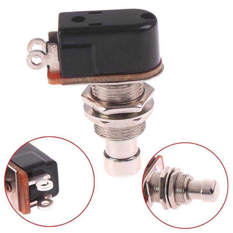 PP+1Pcs Momentary Soft Touch Push Button Stomp Foot pedal Electric ...