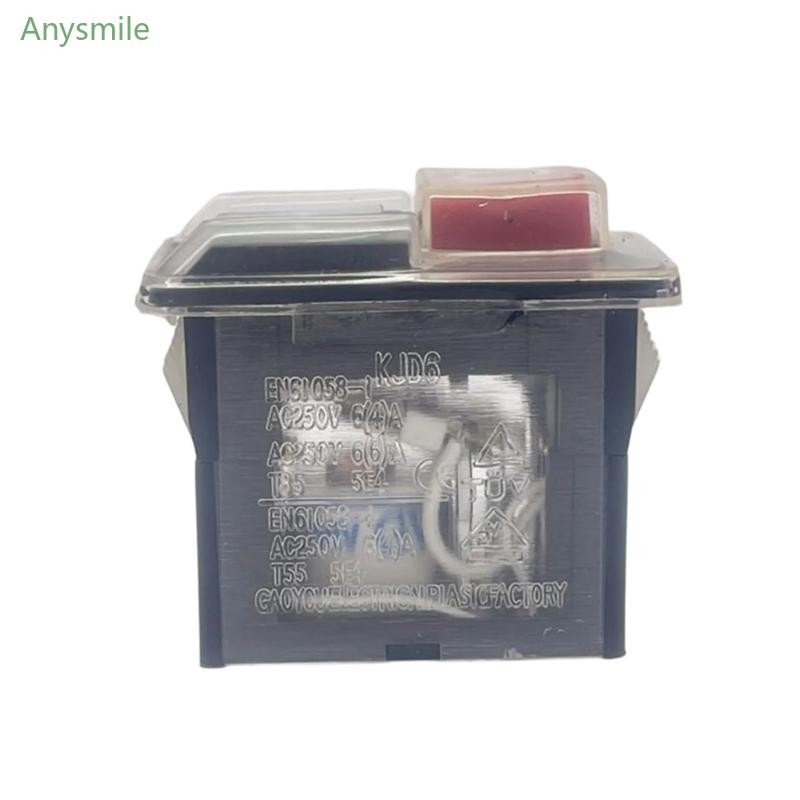ANYS Plunger Start Button Efficient Waterproof Electromagnetic Push ...
