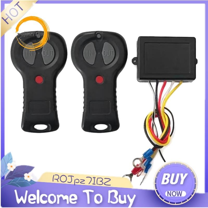 Universal 12V Wireless Winch Switch Remote Winch Switch Controller ...
