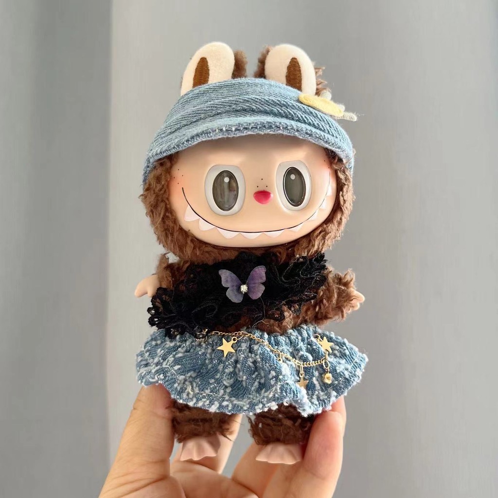 Labubu V2 Clothes for Have A Seat Labubu Liila Lucky Cat Doll Pants ...