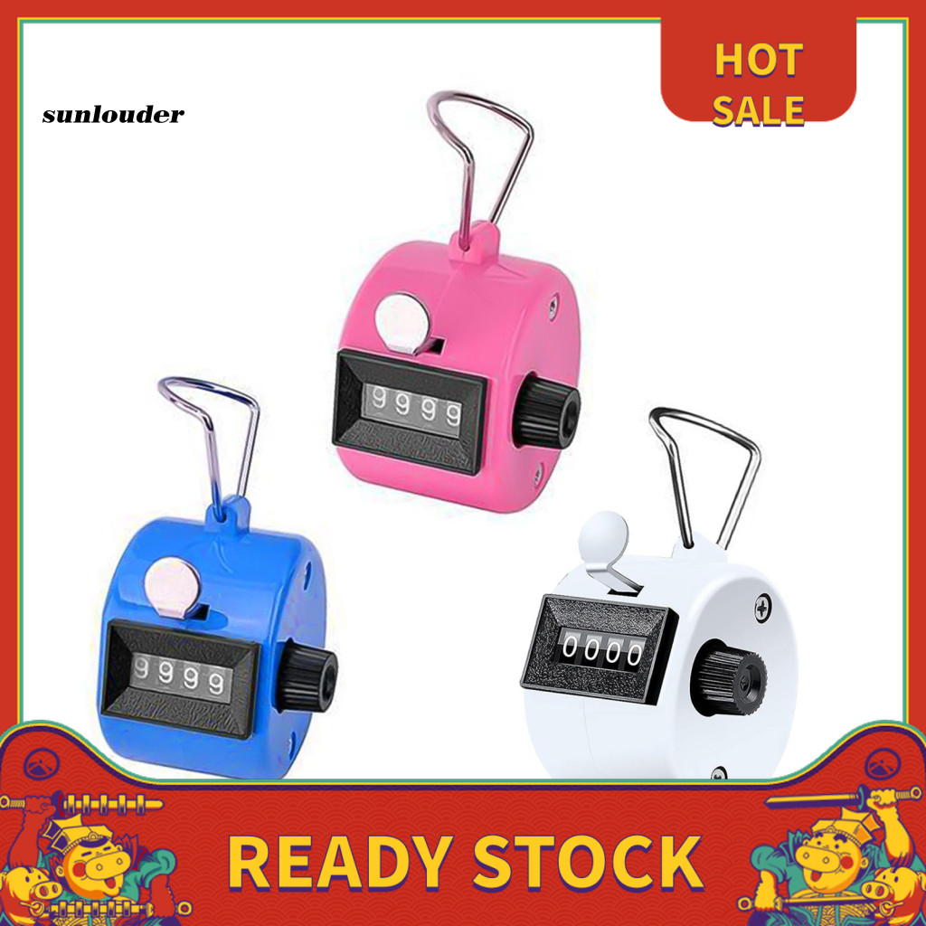 SL Sports Clicker Counter Mechanical Clicker Counter Compact 4-digit ...