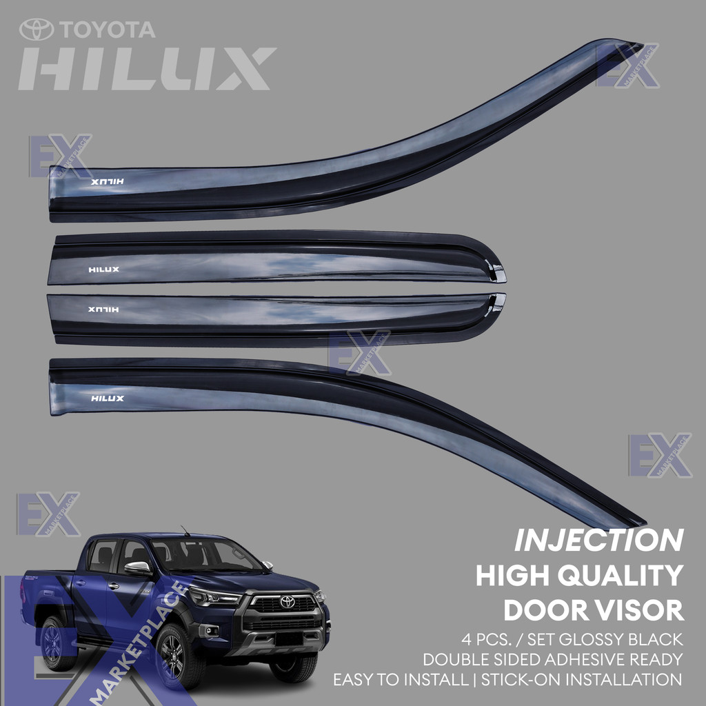 Hilux Revo 2015 - 2018 & Hilux Conquest 2019 - 2025 Window Door Rain ...