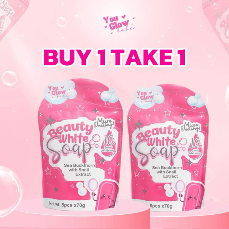 5 Bars You Glow Babe Beauty Soap with Snail Extract and Niacinamide ...