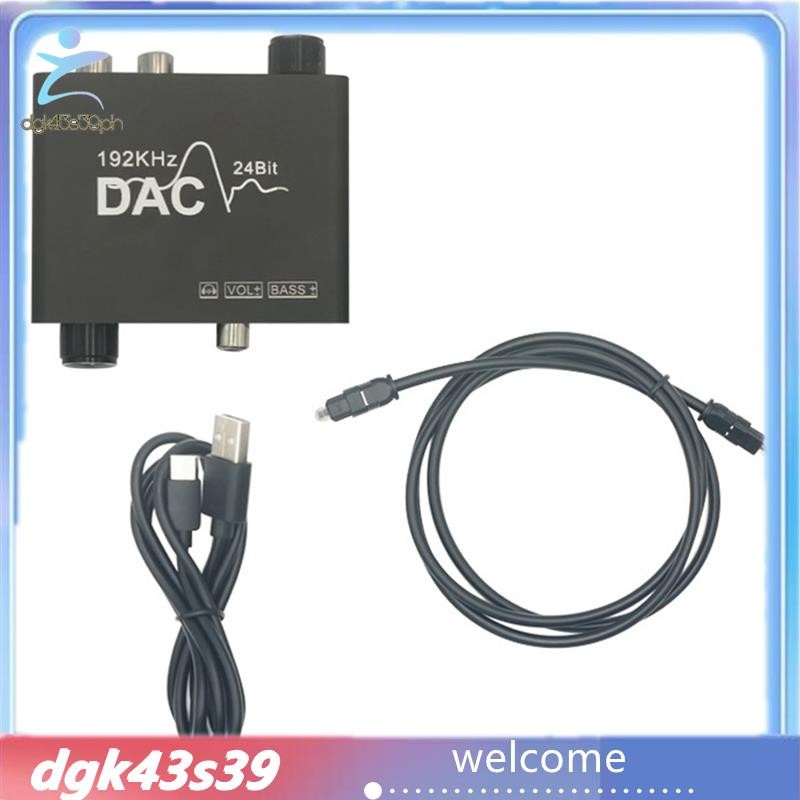 [Pretty] 192KHz DAC Converter Digital Optical Coaxial Toslink to Analog ...