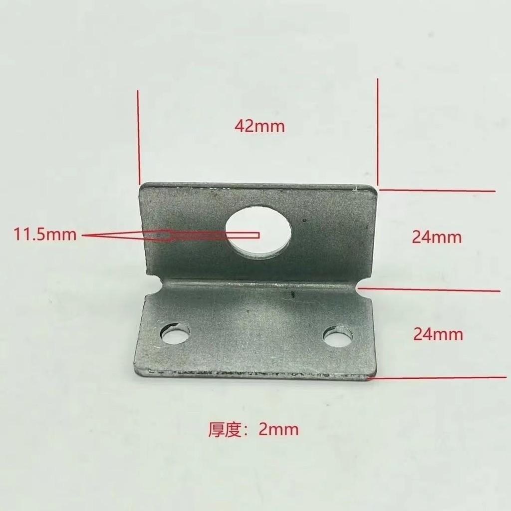 Three-Hole Angle Code Galvanized40Angle iron90Degree L Angle Iron ...