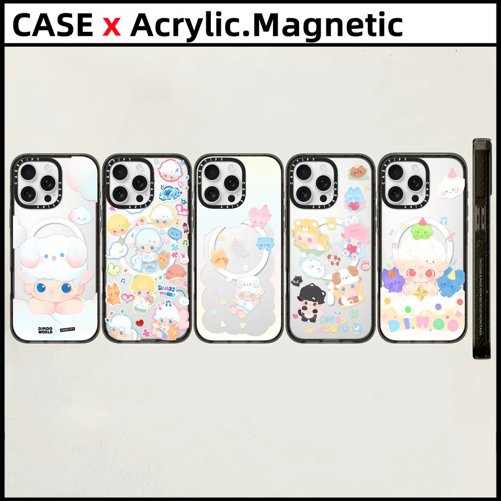 CASETIFY【POP MART - DIMOO WORLD】Acrylic Magnetic Casing For iPhone 17 ...
