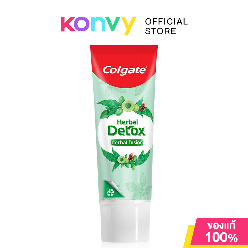 Colgate Panjaved Herbal Detox Toothpaste [120g x 2pcs] Panjavet ...